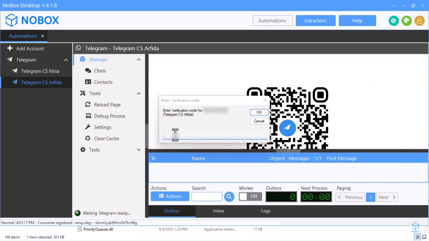 Telegram Automation